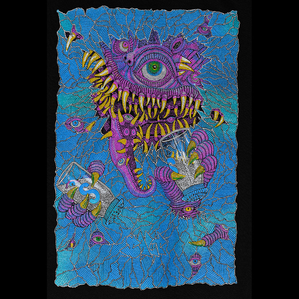 Gore Brain x SALT TShirt – SALT Glass